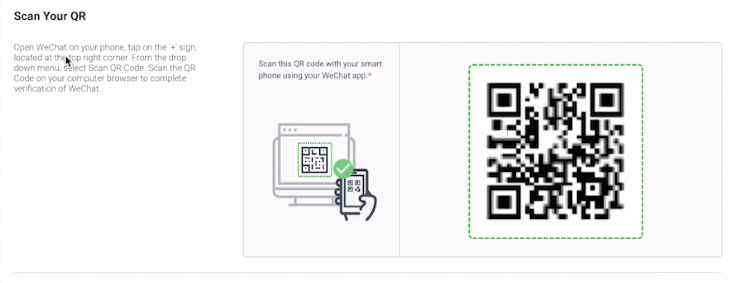 Signing Up for Weixin / WeChat Messages – HUB Help